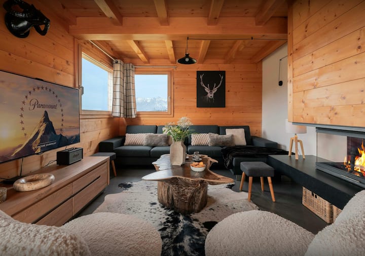 Décor Contemporain Et Vue Panoramique - Notre-Dame-de-Bellecombe