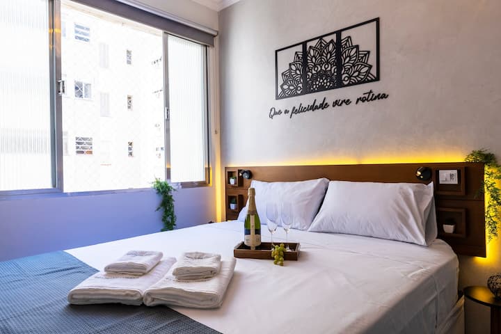 Modern In Gonzaga, 400 M From The Beach With Ac - Santos, Brasil