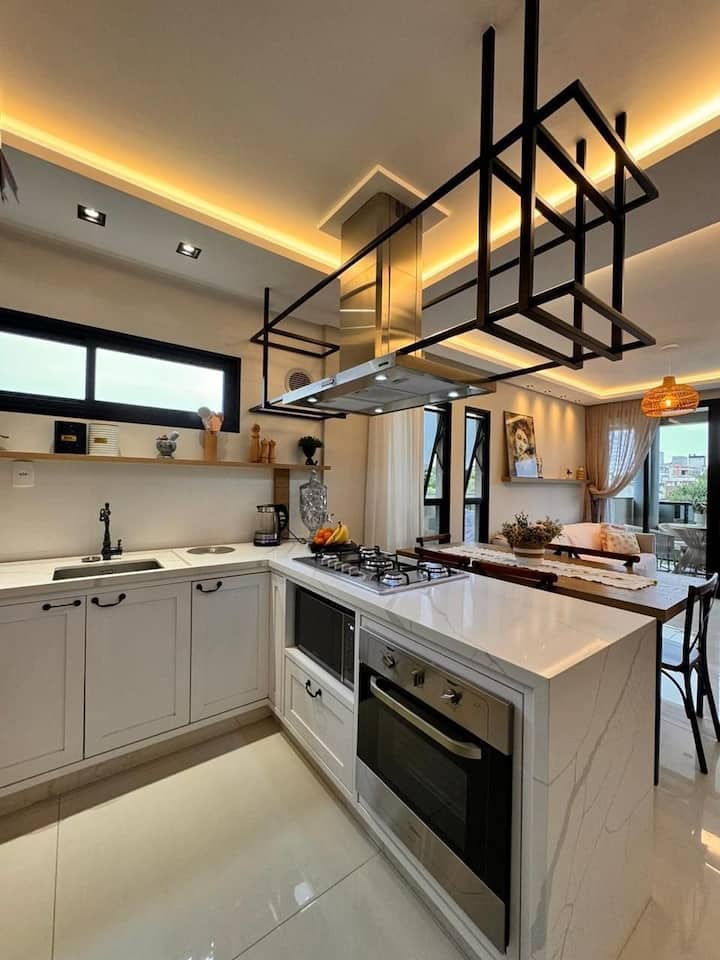 Apto Moderno Com 2 Suítes E Cozinha Gourmet - Bombinhas