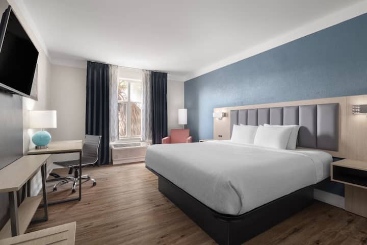 King Bed | Wingate Savannah | Pet Friendly Stay - Savannah, GA