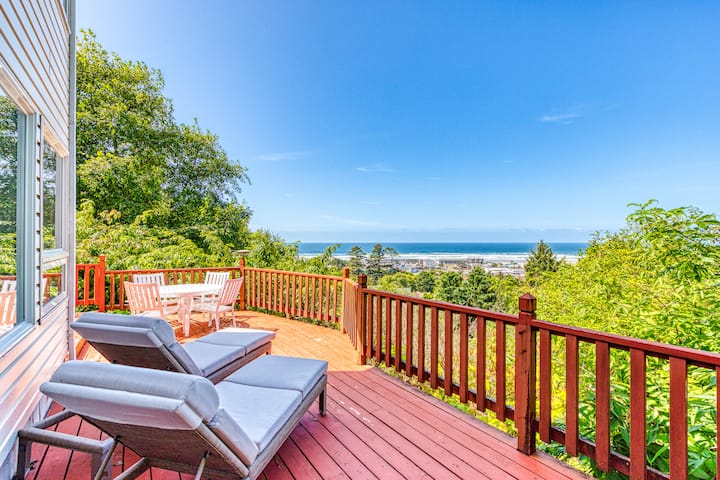 Relax And Enjoy Expansive Ocean Views From Your Ow - Rockaway Beach, OR