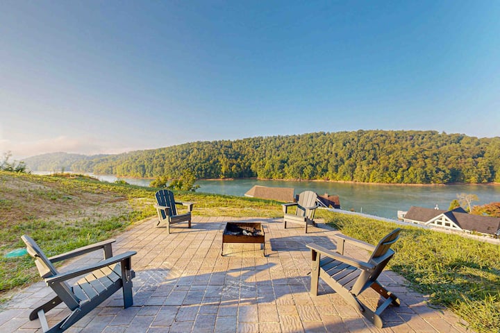 Lakeside Chalet Nr Deerfield Res, Sleeps 10・games - Norris Lake, TN