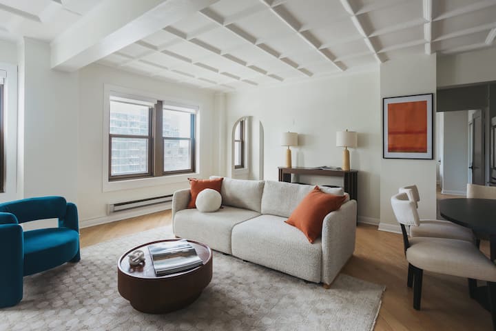 Luxury Designer Apartment 1202|gold Coast/old Town - Edgewater Beach - Chicago