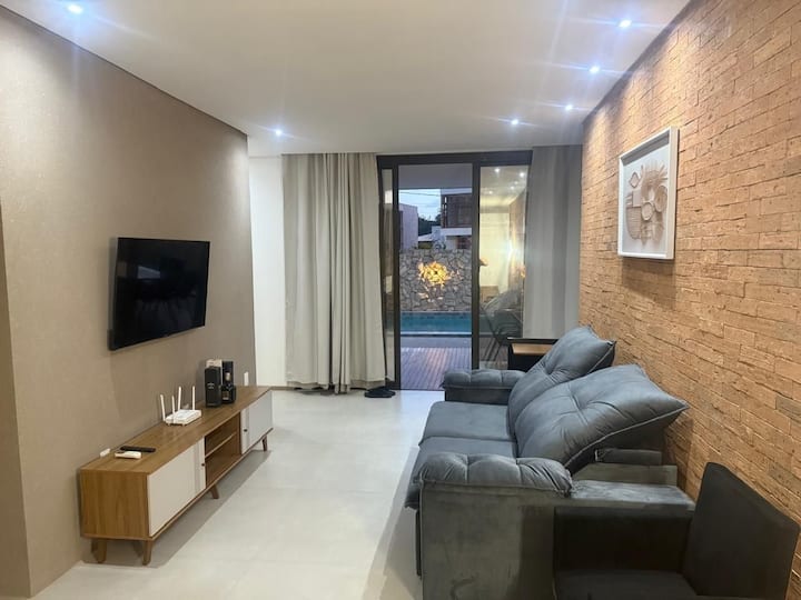 Casa Com Piscina No Reserva Do Toque Em Milagres - São Miguel dos Milagres