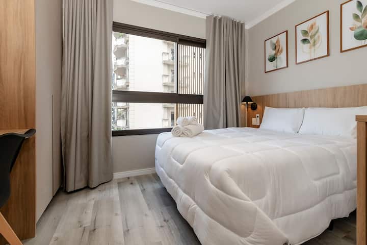 Beautiful Studio Ibirapuera | Rooftop Pool - Moema