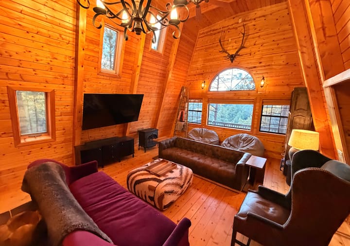A-frame Retreat Sleeps 12 Pet Friendly Fenced Yard - États-Unis