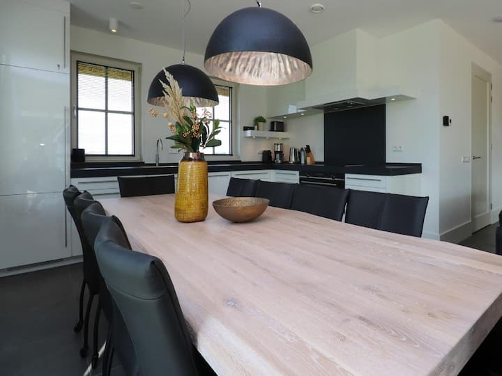 Villa Au Bord De L'eau Avec Sauna Et Terrasse - Lemmer