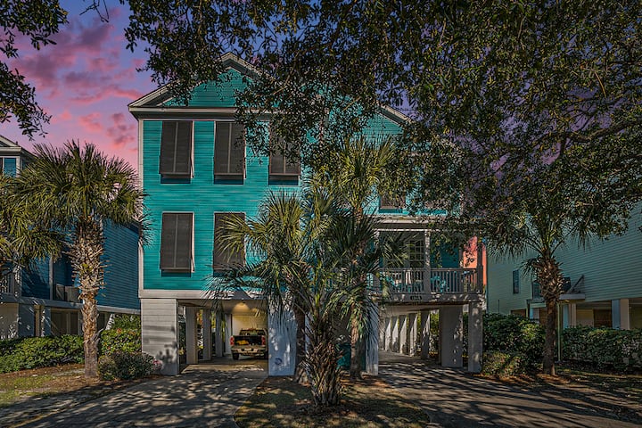 Shorely Blessed- Prv Pool, Golf Cart, Steps 2 Bch - Garden City, SC