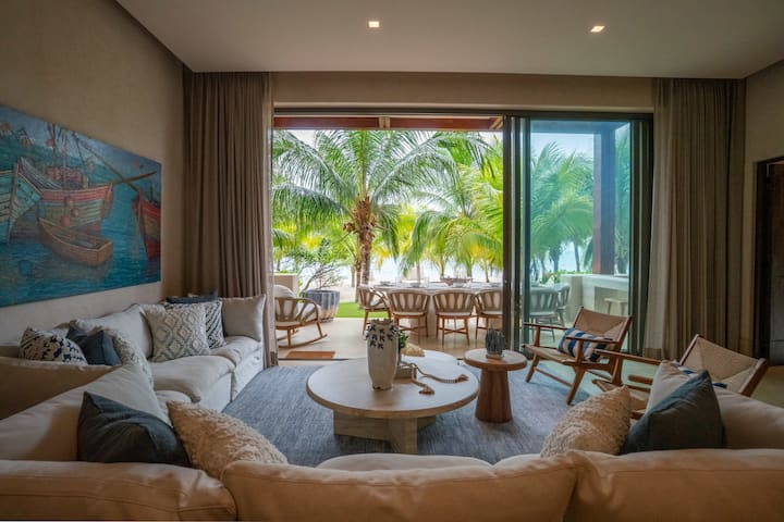 Premium Beachfront | 3br | Heated Infinity Pool - Isla Mujeres