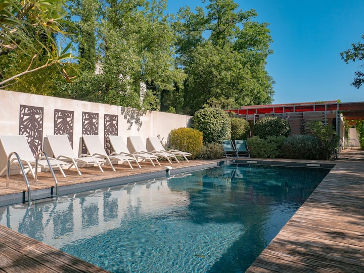 Villa Face Au Mont Bouquet - Alès