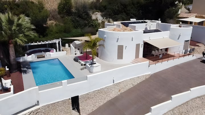 Beautiful Ibiza Style Villa Moraira - Moraira