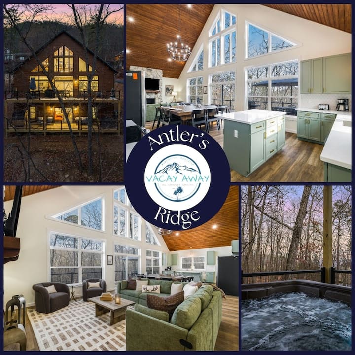 Luxury New Construction 6br Cabin Resort Hottub - Massanutten, VA