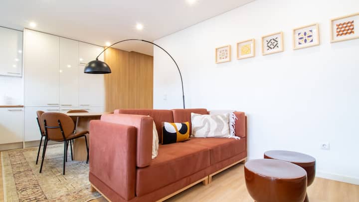 Bright 3br Flat Near Douro W/ Ac By Lovelystay - Madalena