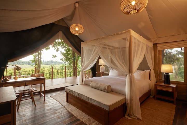 Canopy Studio, Tented Luxury Tent & Mountain Views - Mae Chan
