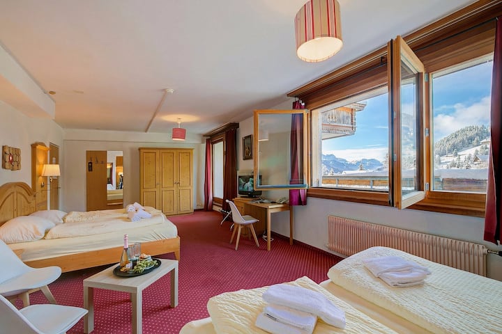 Hotel Relais Grand Family Loft & Balcony1 - Gstaad