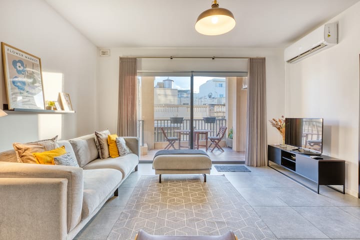 Bright & Cozy 3-bedroom Apartment Acal1-1 - Malte