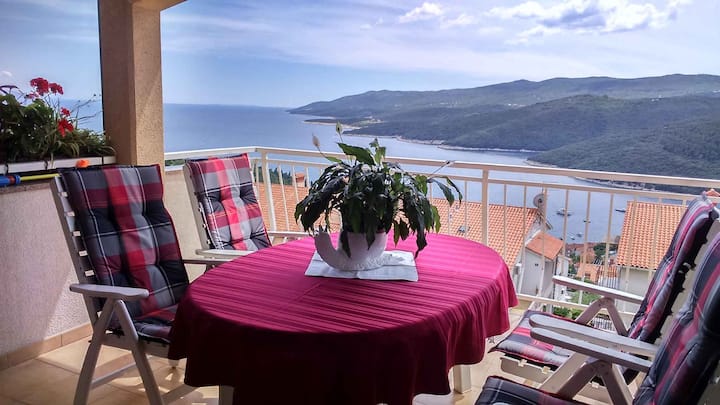 Appartement De Vacances Avec Climatisation Et Lave - Rabac