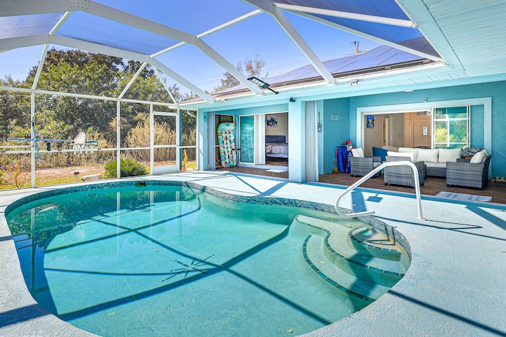 Canal-front Home W/ Fishing Dock In Port Charlotte - Port Charlotte, FL