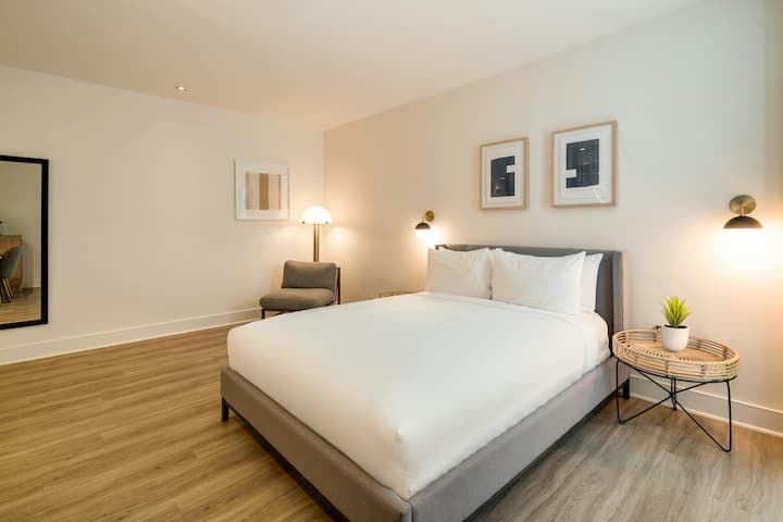 Palm-lined Outdoor Pool - Miami Beach, FL