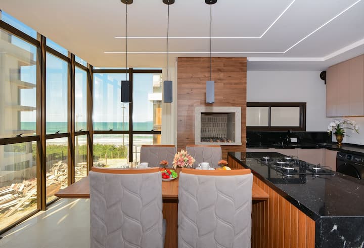 Aconchego Frente Mar Na Praia De Palmas - Gcr010 - Governador Celso Ramos