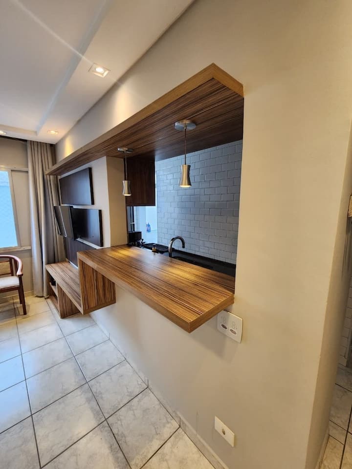 Apartamento 1 Dorm. No Boqueirão - Santos, Brasil