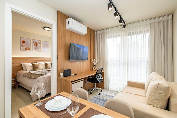 Apartamento Com Sacada Vista Central - Muv005 - Curitiba