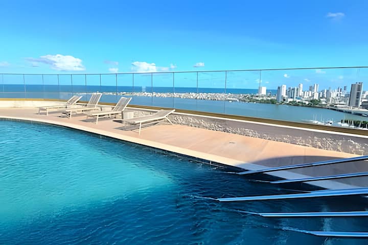 Parque Do Cais Ap 1409 By Temporada Inn - Recife