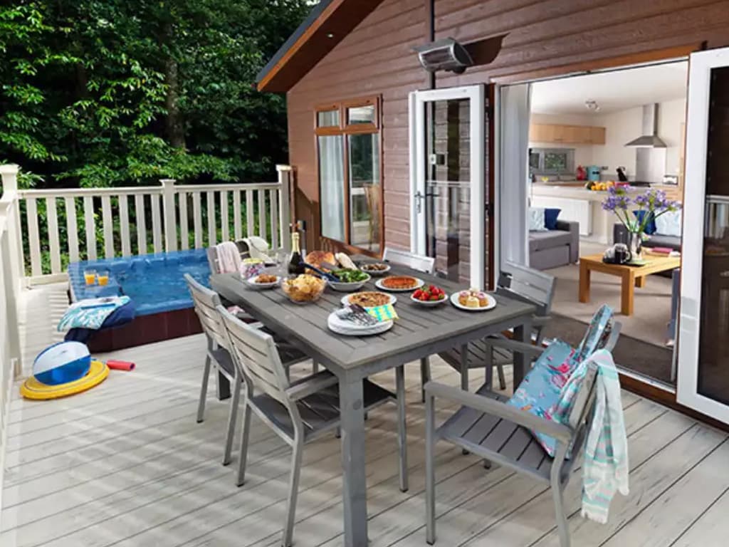 Merley Woodland Signature 3 Lodge mit Whirlpool - Blockhütten zur Miete ...