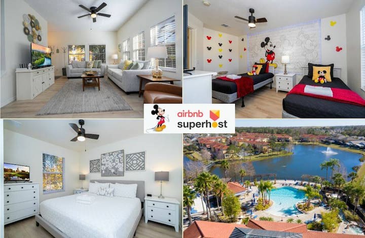 Cozy 4 Br Close To Disney - Kissimmee