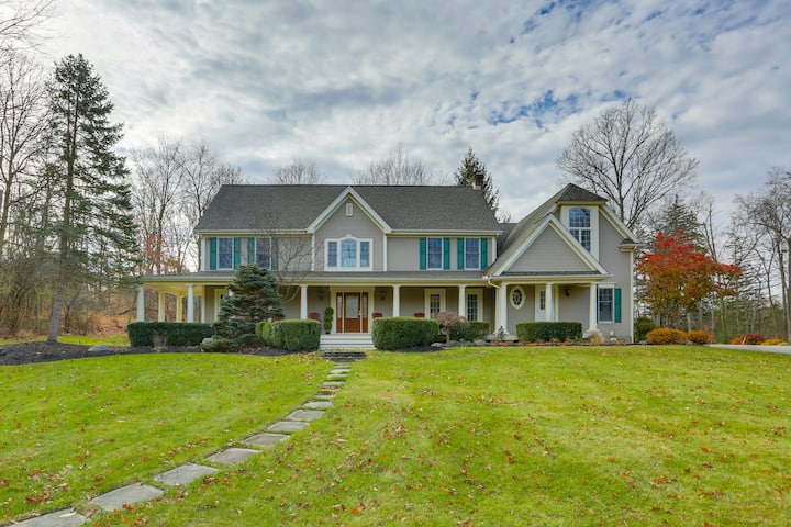 Pond + Gazebo: Expansive Hudson Valley Escape! - Chester, NY