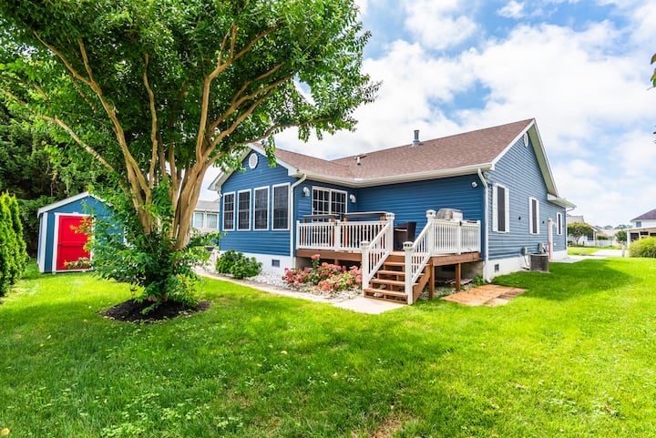 Charming 3 Bed, 2 Bath Home In Keenwick Sound - Bethany Beach, DE