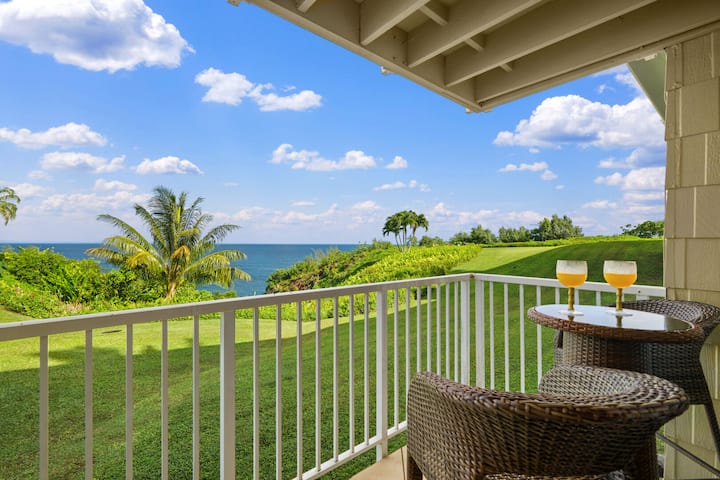 Modern 2br Ocean View Alii Kai, Pool, Beach Gear - Kauai, HI