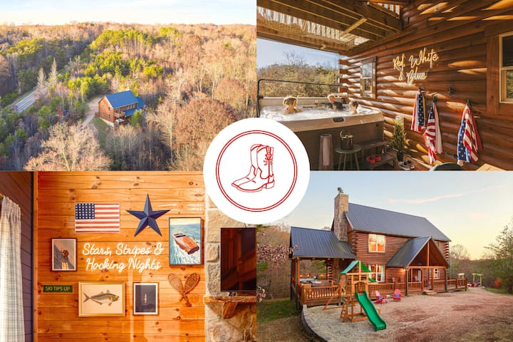 The Red Boot Lodge In Hocking Hills - Ohio