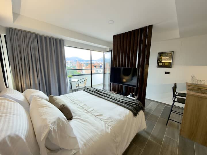 Panoramic Loft Near The Stadium/laureles - Medellín