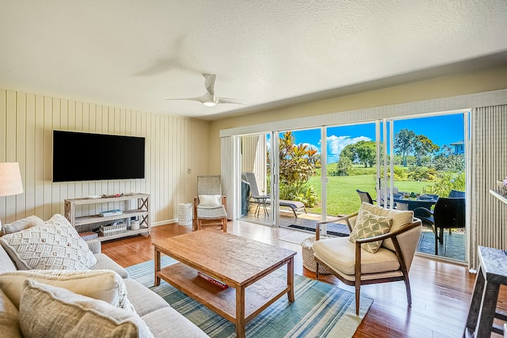 2br Oceanview 1st-floor | Pool | Hot Tub | W/d - Waioli Beach Park