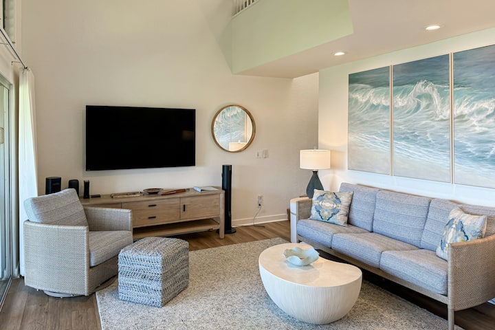 Sunset View 2br Oceanfront 2nd-floor | Balcony - Tunnels Beach, HI