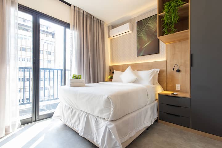 Studio Ideal Para Estadia Rápida • Dna Paulistano - Brazil