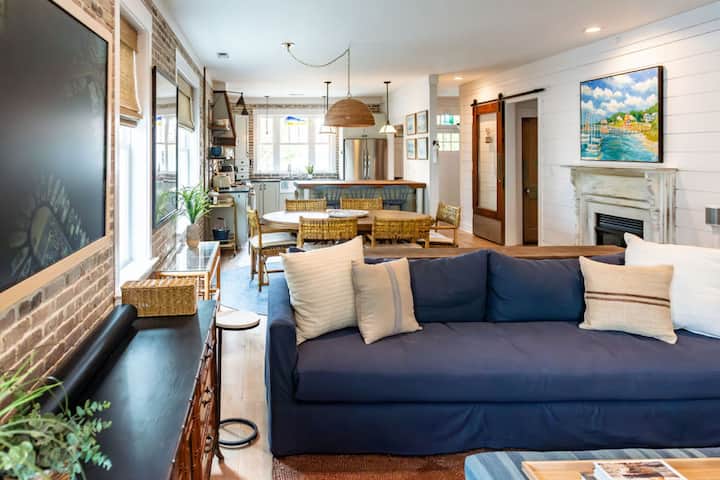 Promise Point Luxury 4 Br One Block From The Water - Atlantic Beach, NC