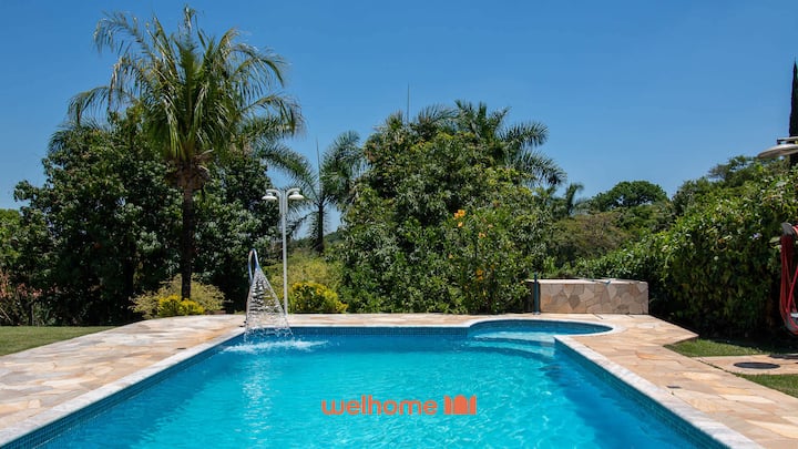Casa De Campo Em Itupeva Com Piscina E Vista - Itupeva