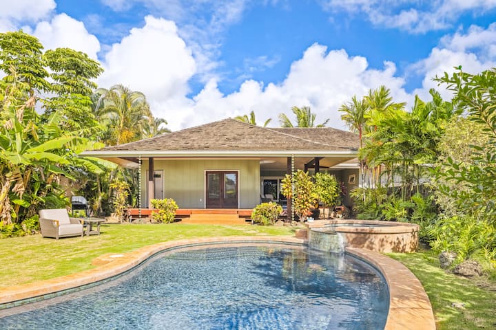 Hale Hoʻomalie – Private Pool & Golf Views - Kauai, HI