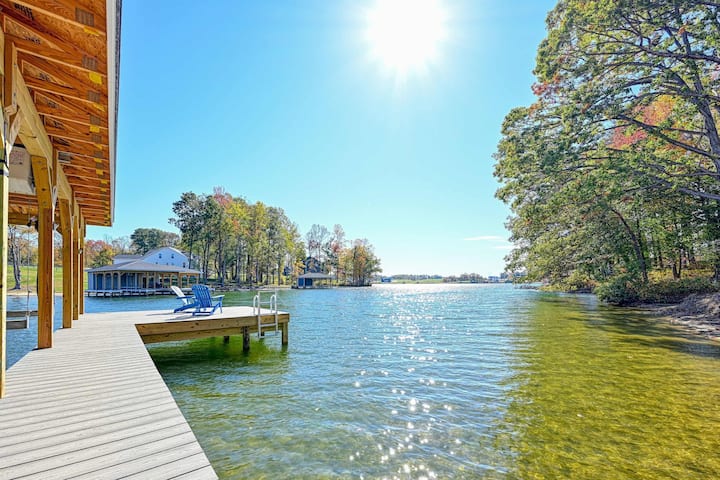 New Lakefront Lake Anna, Dock, Deck, Views, Games - Lake Anna, VA