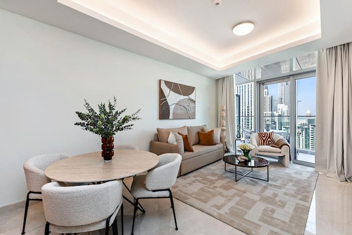 Unique 2br With Burj Khalifa View At Imperial Av - Dubai