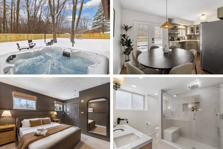 Beautifully Updated 4br/ 2ba W/ Hot Tub - Pontiac, MI