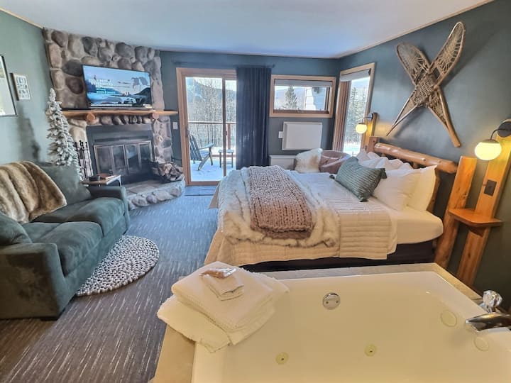 New Pet Friendly Studio Condo Ski In Out - Lutsen, MN