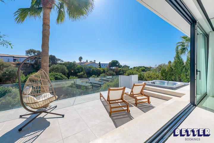 Luxury Villa Seaviews 300m Beach Distance - Costa del Sol