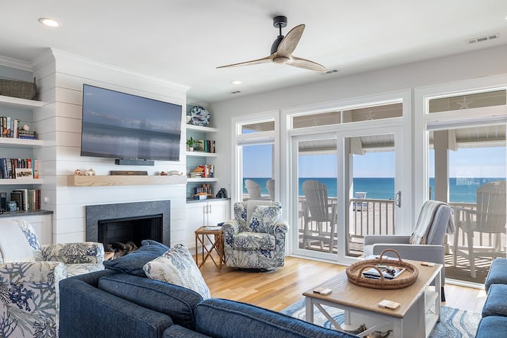 Oasis By The Sea, Oceanfront Home - Atlantic Beach, NC
