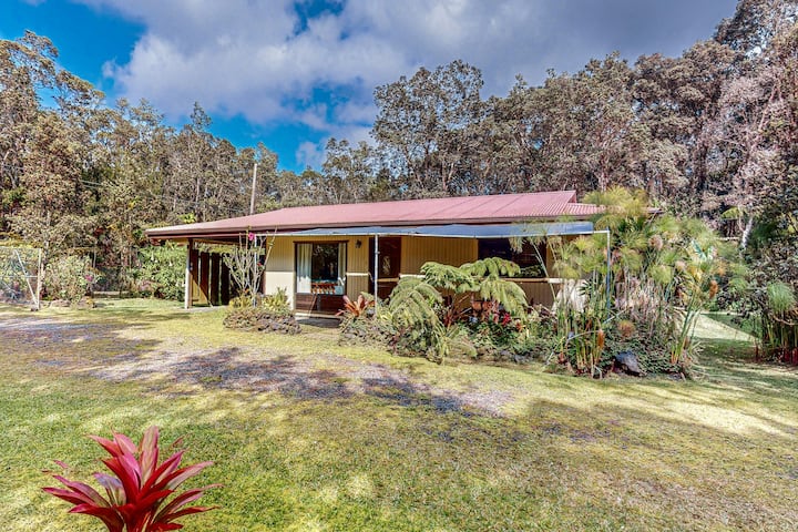 Serene 2br | Fireplace | Patio | Washer/dryer - Volcano, HI