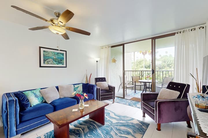 Sleek 2br Oceanfront 1st-floor | Balcony | Pool - Hilo, HI