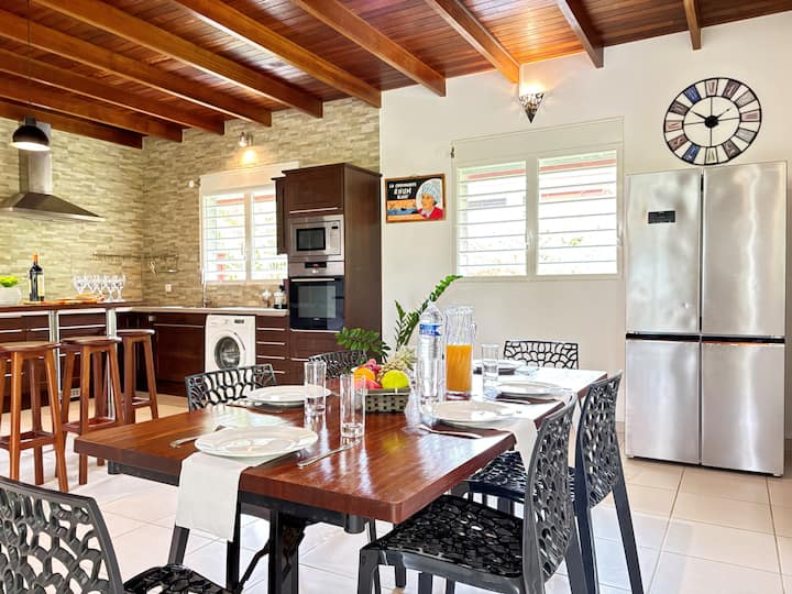 Villa Mezzawork - 5 Min Plage - 3 Ch - French Guiana