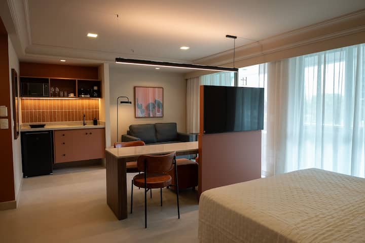 Mediterrâneo Barra Flat - Prime - Agios Sostis - Rio de Janeiro